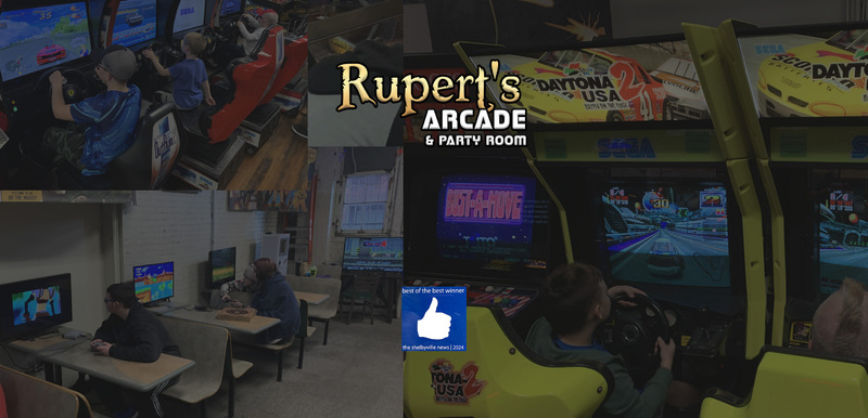 Rupert's Arcade | Scheduling and Booking Website